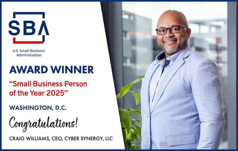 Cyber Synergy CEO Craig Williams Named SBA's Small Business Person of ...